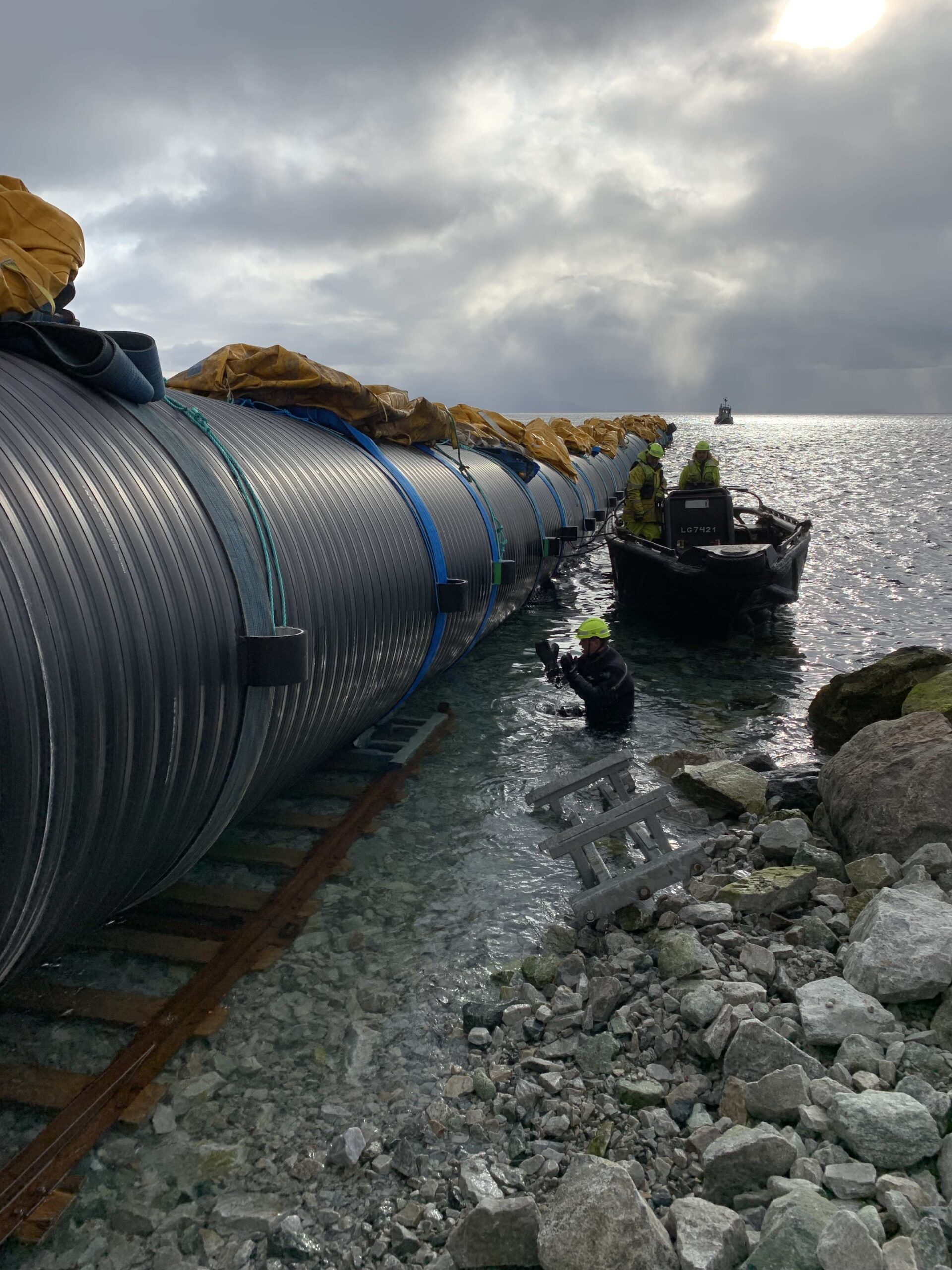 Subsea pipeline - Sjoentreprenören